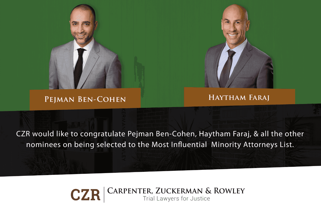 Attorneys Pejman Ben-Cohen & Haytham Faraj Featured As Most Influential ...